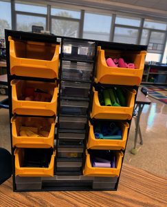Teacher's imagination brings Willow Wildcat to life using marker caps ...