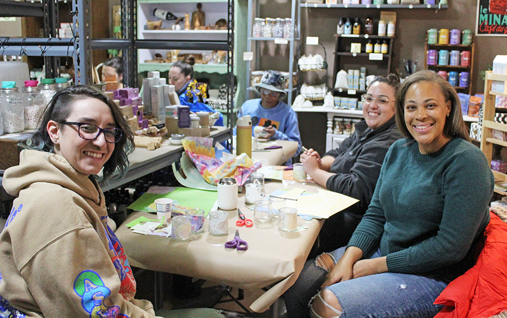 Gaia's becomes a community center with crafting event - HF Chronicle