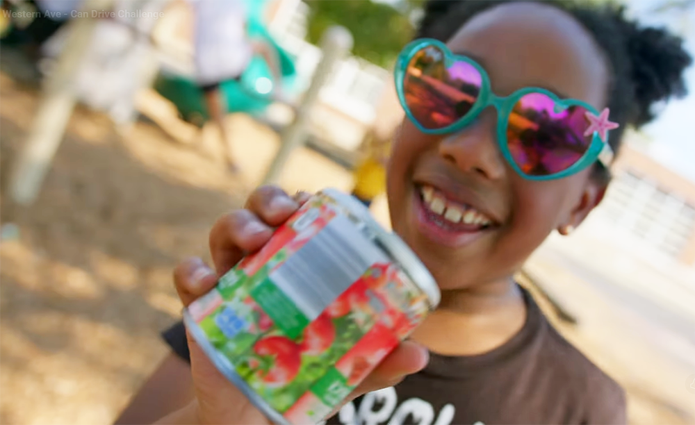 Western Avenue third graders show their can-do attitude during canned ...