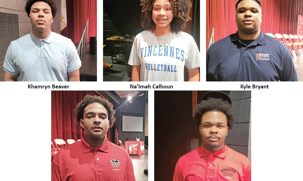 Gamble headlines 2026 football college signees - HF Chronicle